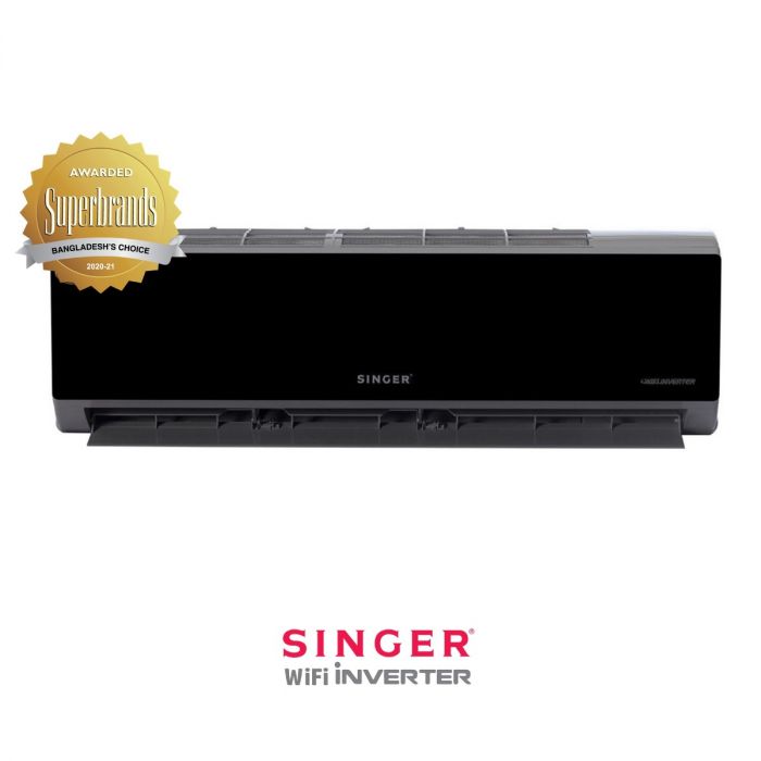 SINGER SRAC-SAS24L95BGWT 2.0 Ton Wifi Inverter (Hot & Cool) AC Price In ...