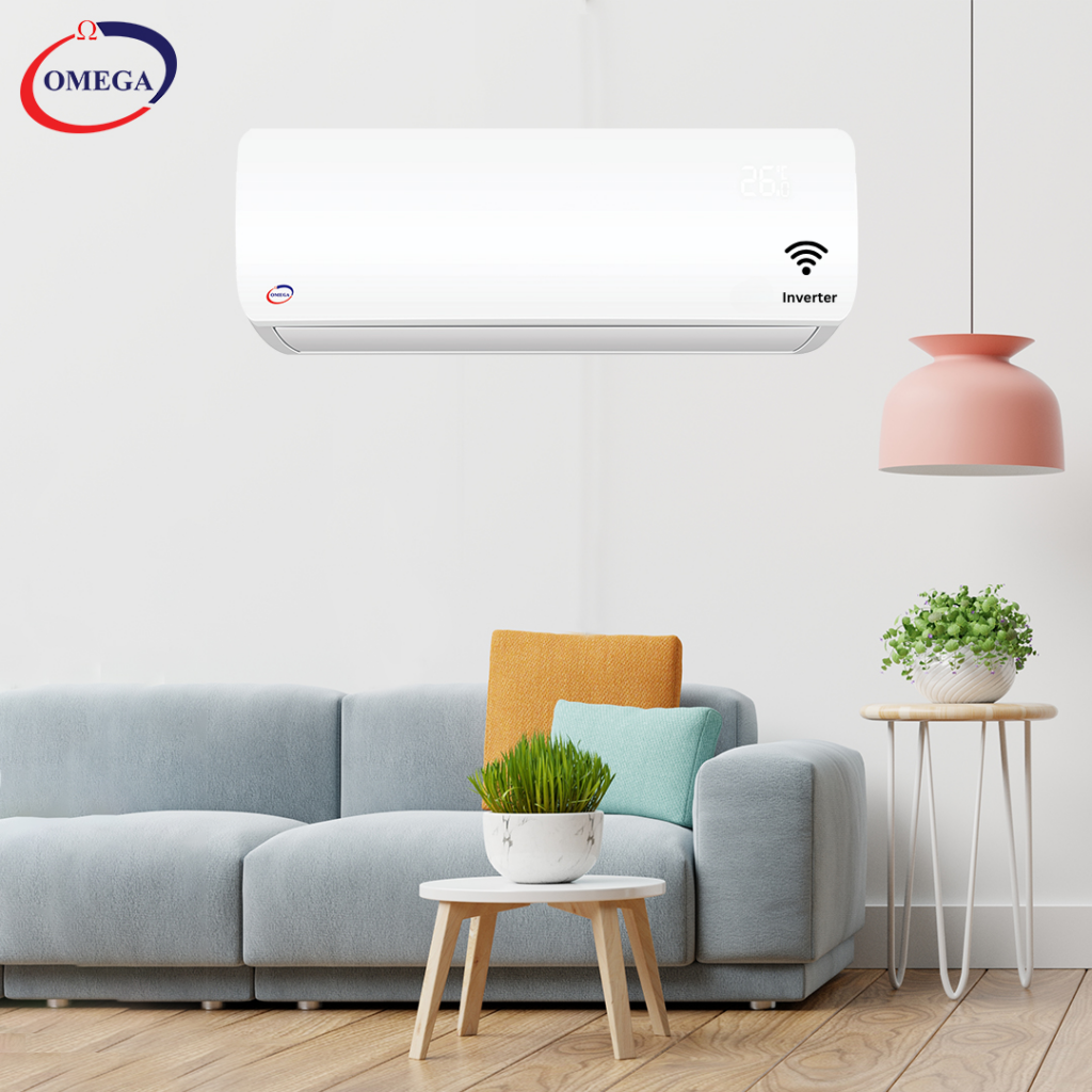 Omega 1.5 Ton Inverter Wall Mount Air Conditioner-OMEGA WiFi Breeze ...